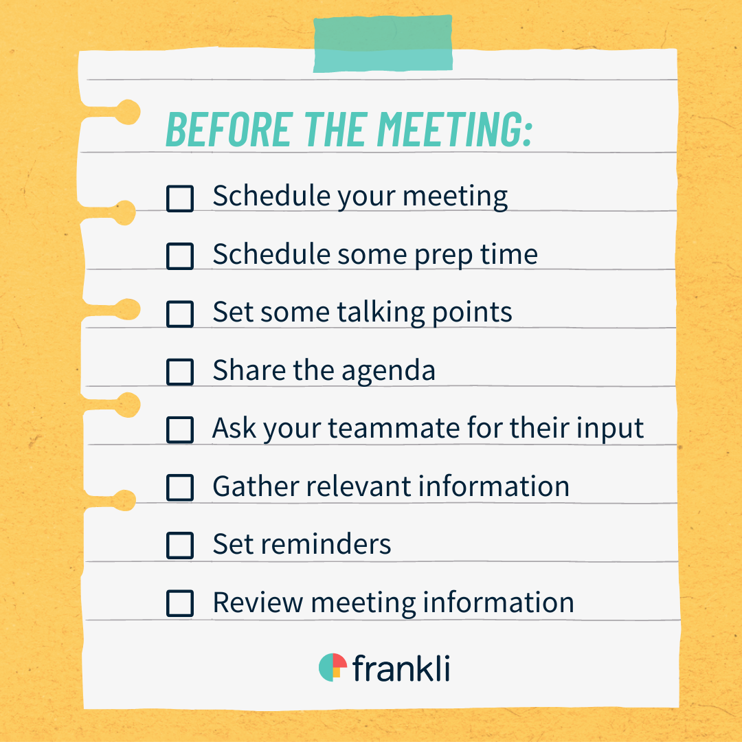 Ultimate One-on-One Meeting Checklist for Managers | Free Download